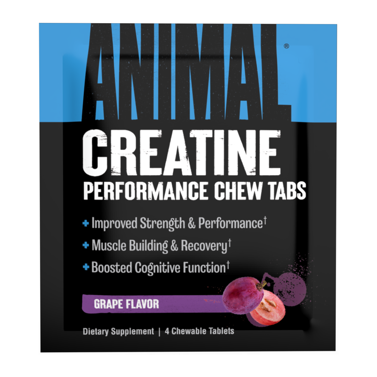 Vzorka Animal Creatine Chews - Universal Nutrition | GymBeam.sk